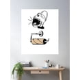 Always A Worst Case Scenario - No Toilet Papaer Poster Wall Art Modern ...