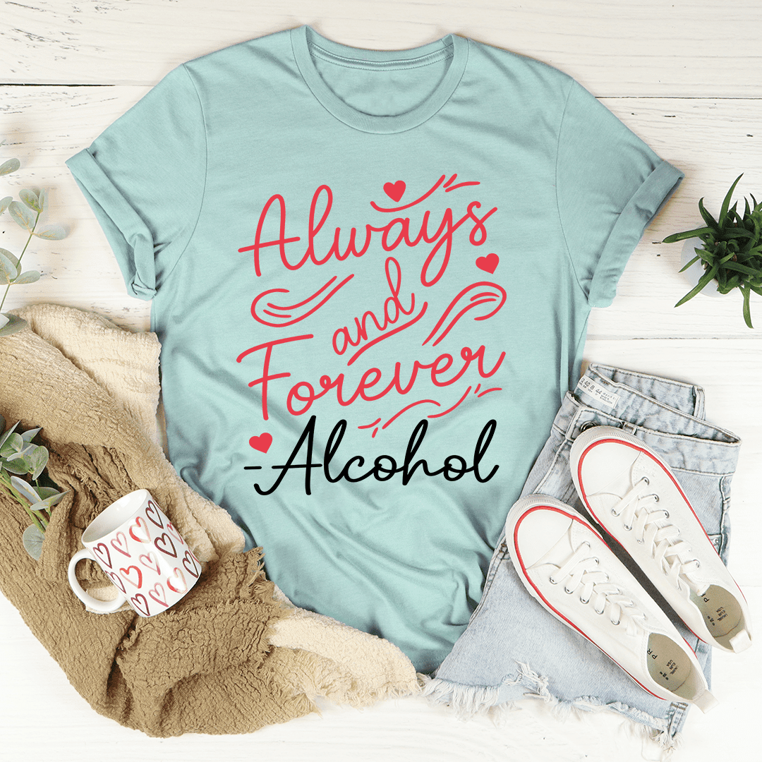Always And Forever Tee Athletic Heather S Peachy Sunday T-Shirt ...