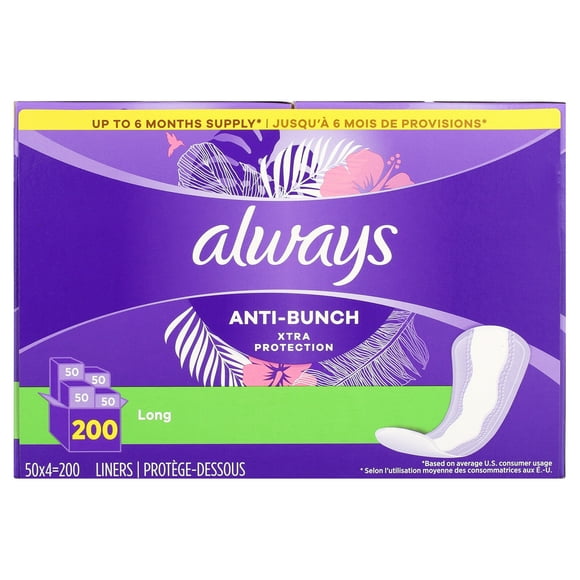 Always Panty Liners in Always - Walmart.com