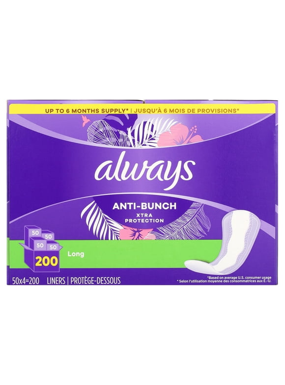 Always Panty Liners in Always - Walmart.com