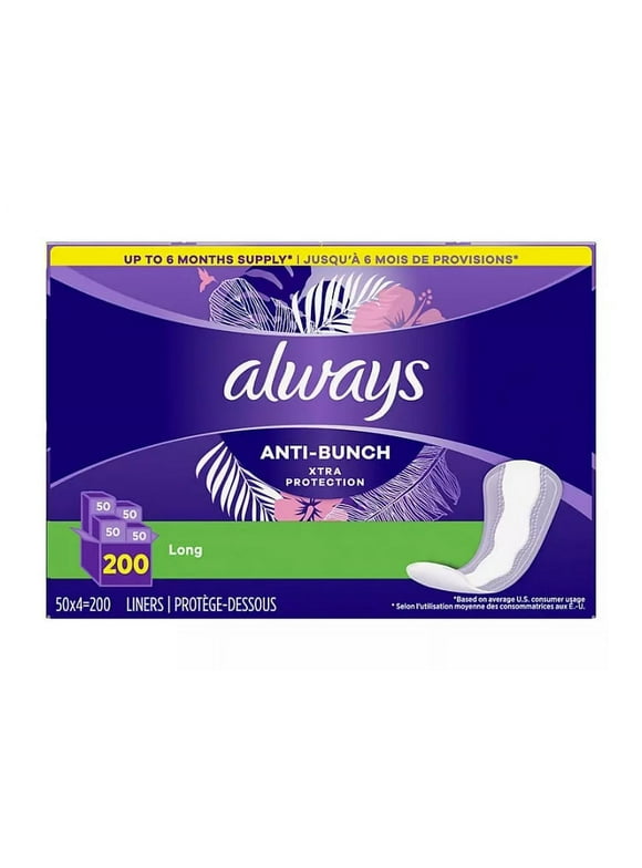 Always Panty Liners in Always - Walmart.com