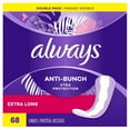 Always Extra Long Panty Liners, Anti-Bunch Xtra Protection, Daily Use ...