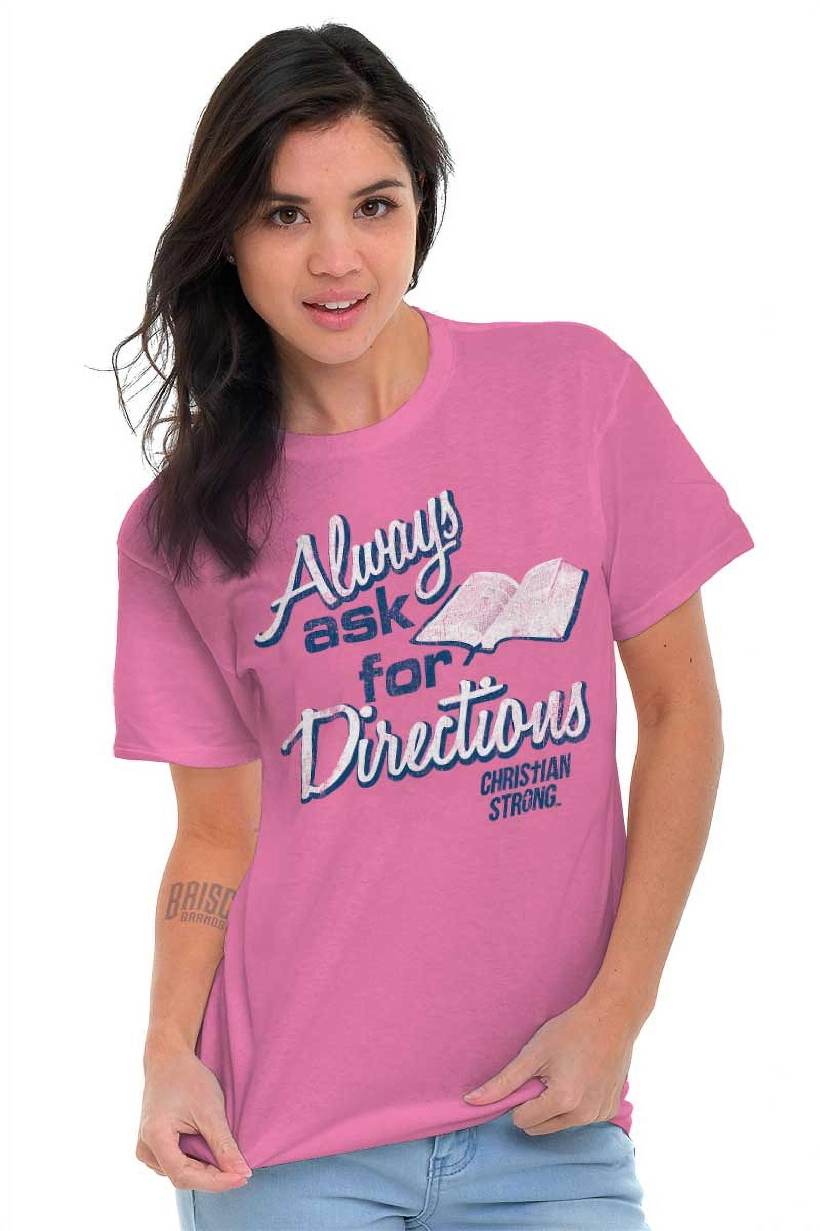 Always Ask For Directions Bible Women Plus Size Graphic Tee Tees Brisco ...