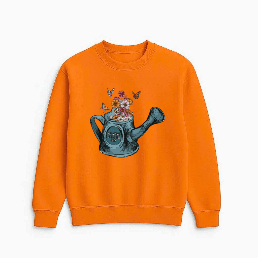 Always Choose Joy Positive Quote Daily Graphic Print Cozy Casual ...