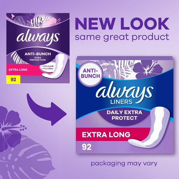 Always Panty Liners in Always - Walmart.com