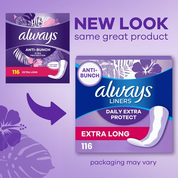 Always Panty Liners in Always - Walmart.com