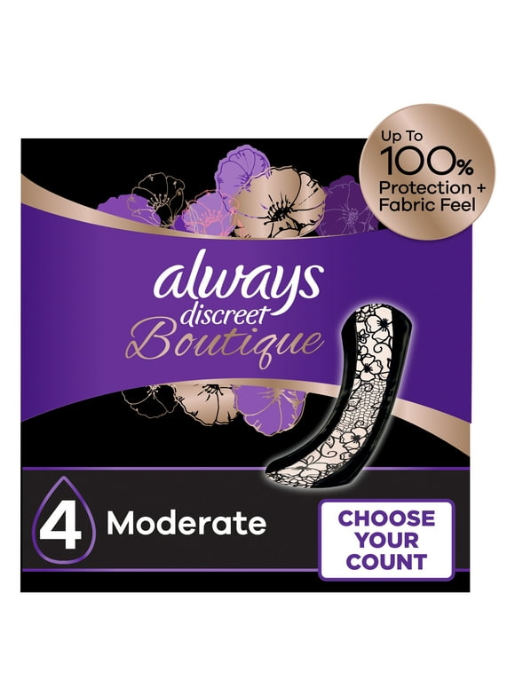 Always Discreet Pads in Always Discreet - Walmart.com