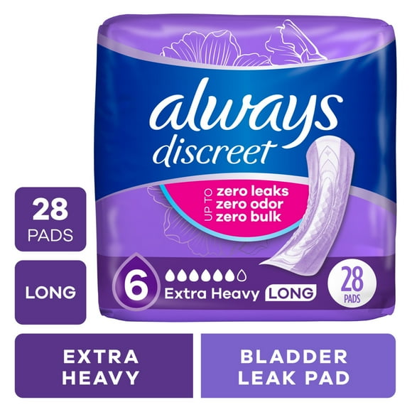 Always Discreet in Incontinence - Walmart.com
