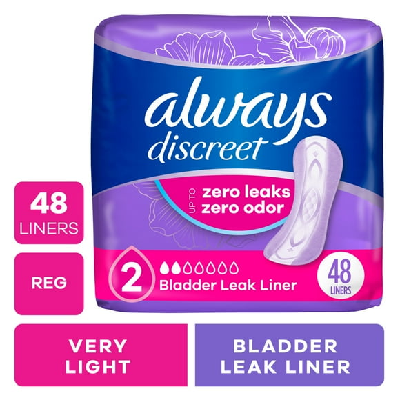 Always Discreet Pads in Always Discreet - Walmart.com