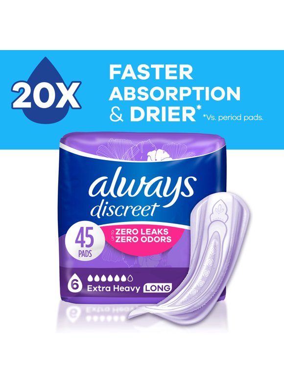 Always Discreet in Incontinence - Walmart.com