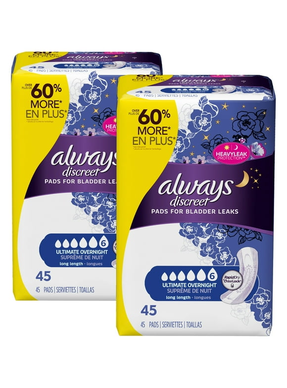 Incontinence Pads in Incontinence - Walmart.com