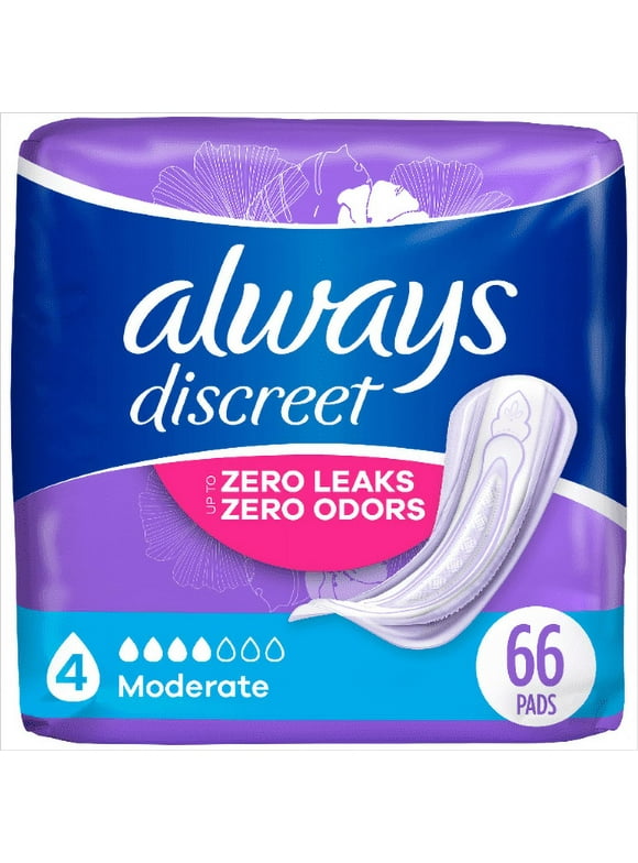 Always Discreet Pads in Always Discreet - Walmart.com