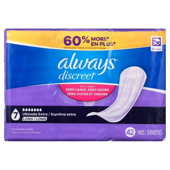 Always Discreet in Incontinence - Walmart.com