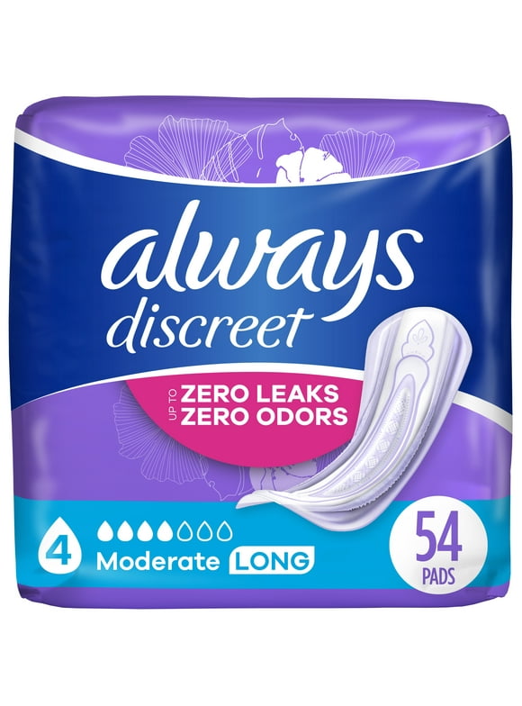 Always Discreet Pads in Always Discreet - Walmart.com