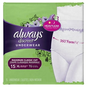 Always Discreet Underwear in Always Discreet - Walmart.com