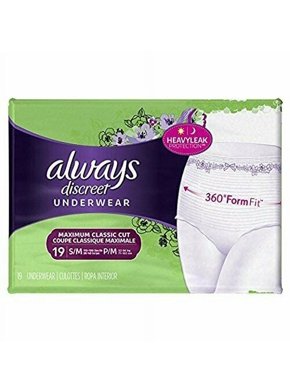 Always Discreet Underwear in Always Discreet - Walmart.com