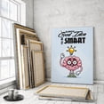 Always Good Idea To Be Smart Retro Empowerment Poster Art Unframed ...