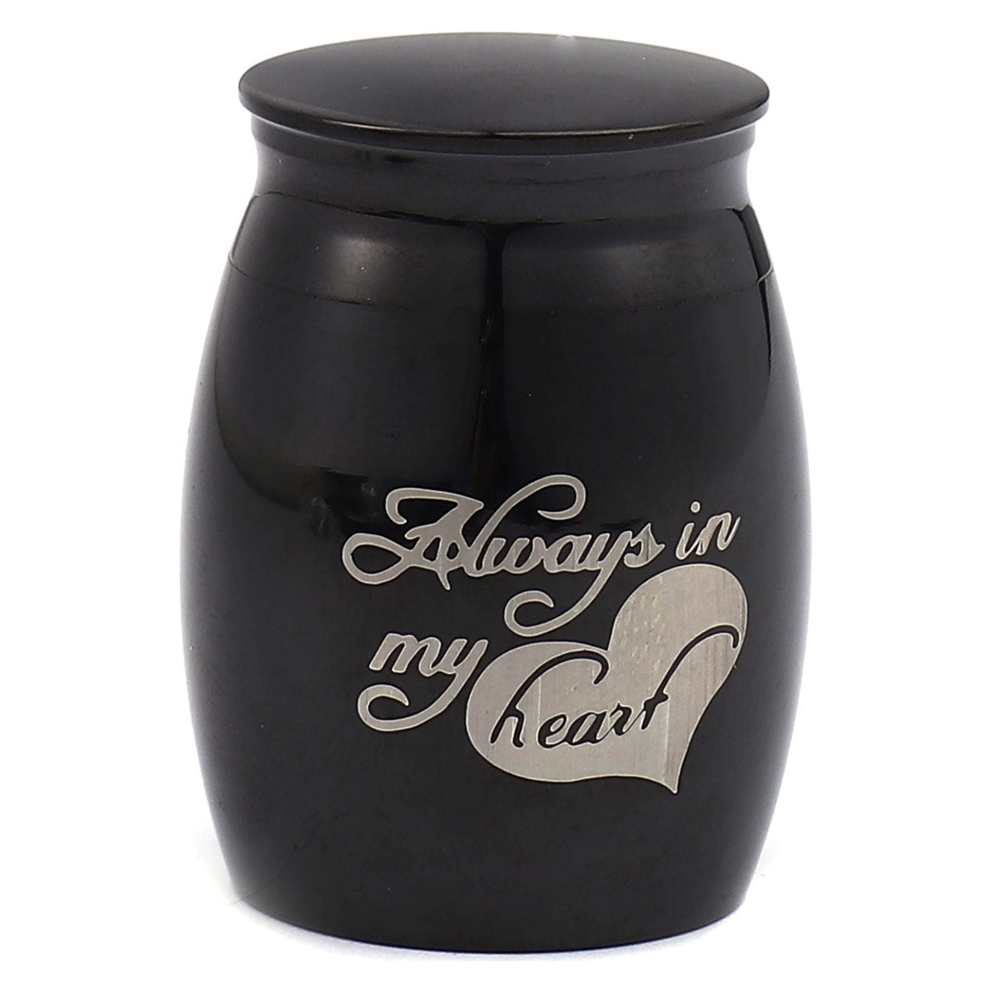 Always in my Heart Cremation Mini Urn, Small Memorial Urn Keepsake for ...