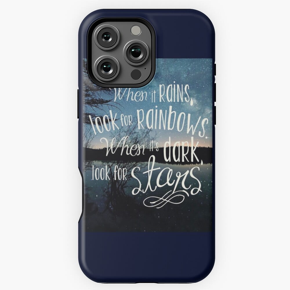 Always Light in the Dark Inspirational Night Art Phone Case Compatible ...