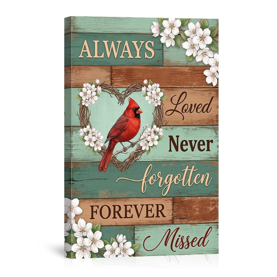 Always Loved Never Forgotten Forever Missed Cardinal Bird Memorial ...
