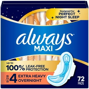 Walgreens Certainty Pads for Women, Overnight Absorption, 30 ea ...