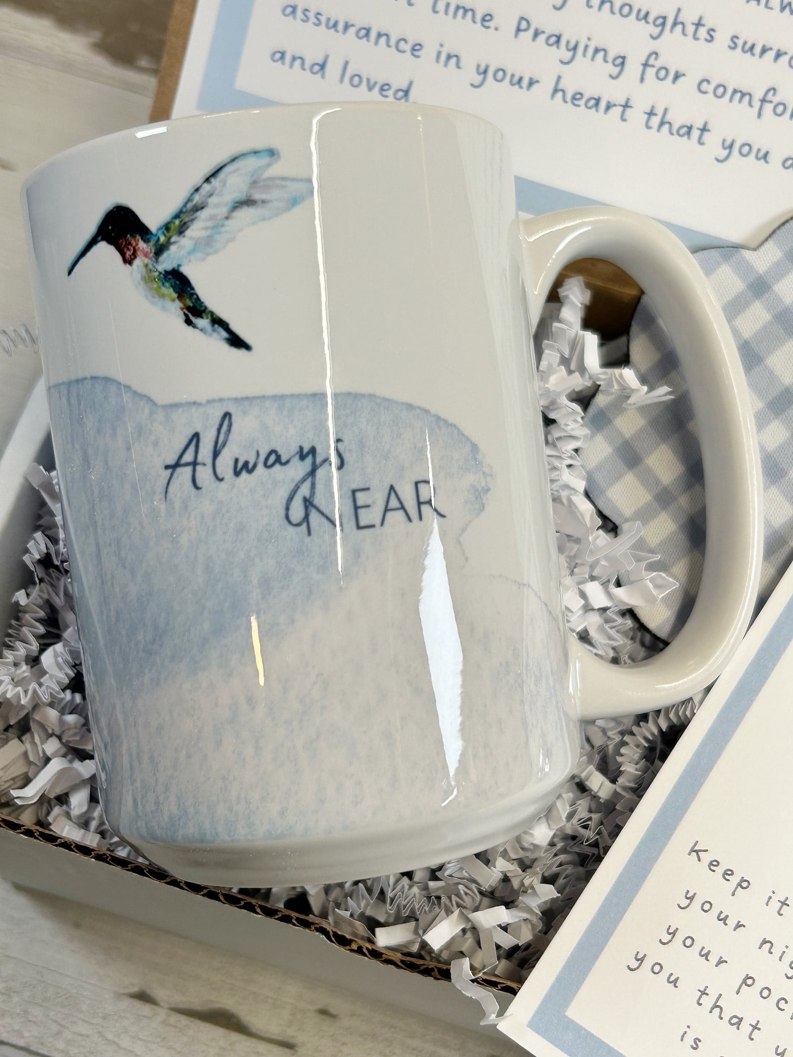 Always Near Hummingbird Mug Gift Set - Sympathy, Remembrance ...