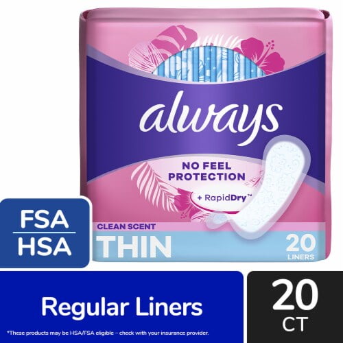 Always Panty Liners in Always - Walmart.com