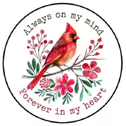 Always On My Mind Forever In My Heart Stickers Party Favor Phone Decal ...