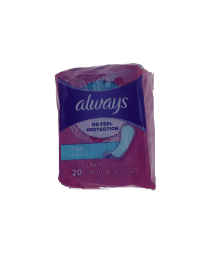Always, Pantiliners Thin Regular Pads, Count 1 - Feminine Sanitary ...
