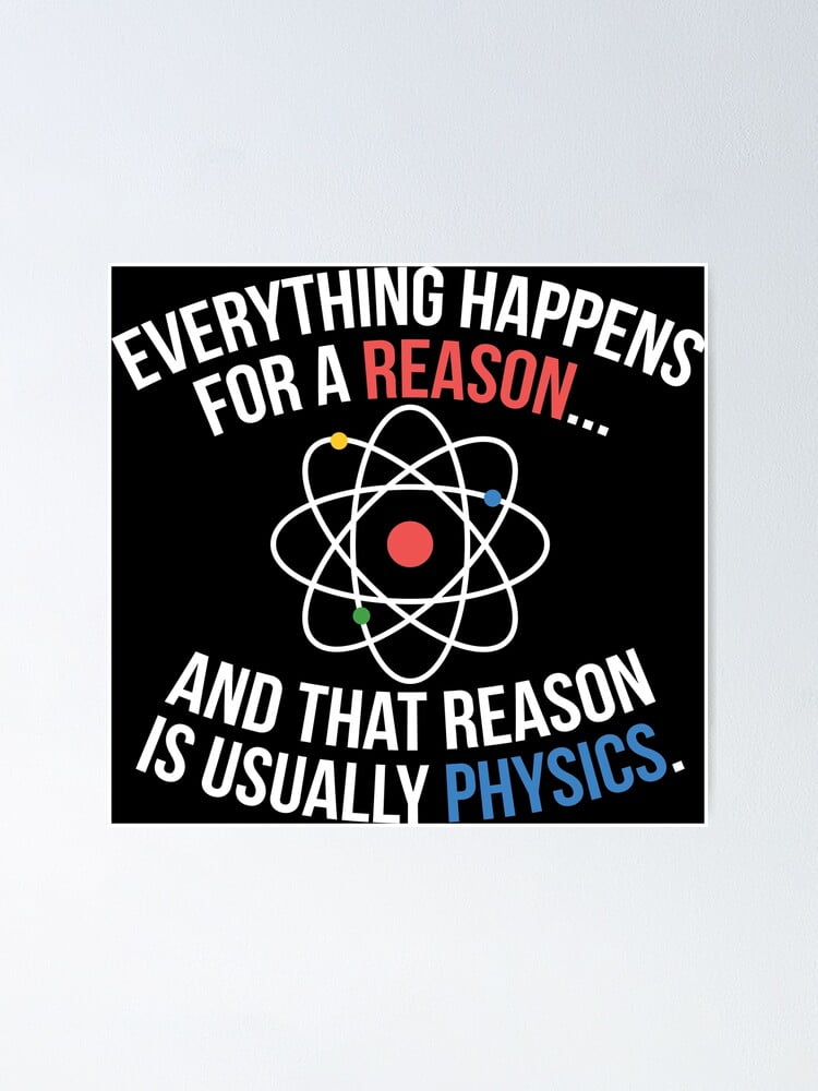 Always Physics Canvas Poster Decor Landscape Office Room Decor Gift ...