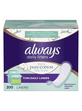 Always Panty Liners in Always - Walmart.com