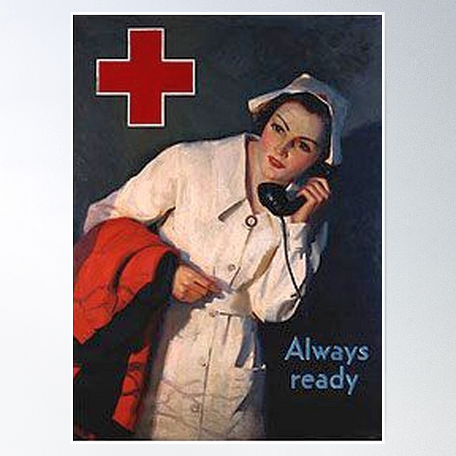 Always Ready 0121 Poster Wall Art, Modern Wall Decor, 12x18 UNFRAMED ...