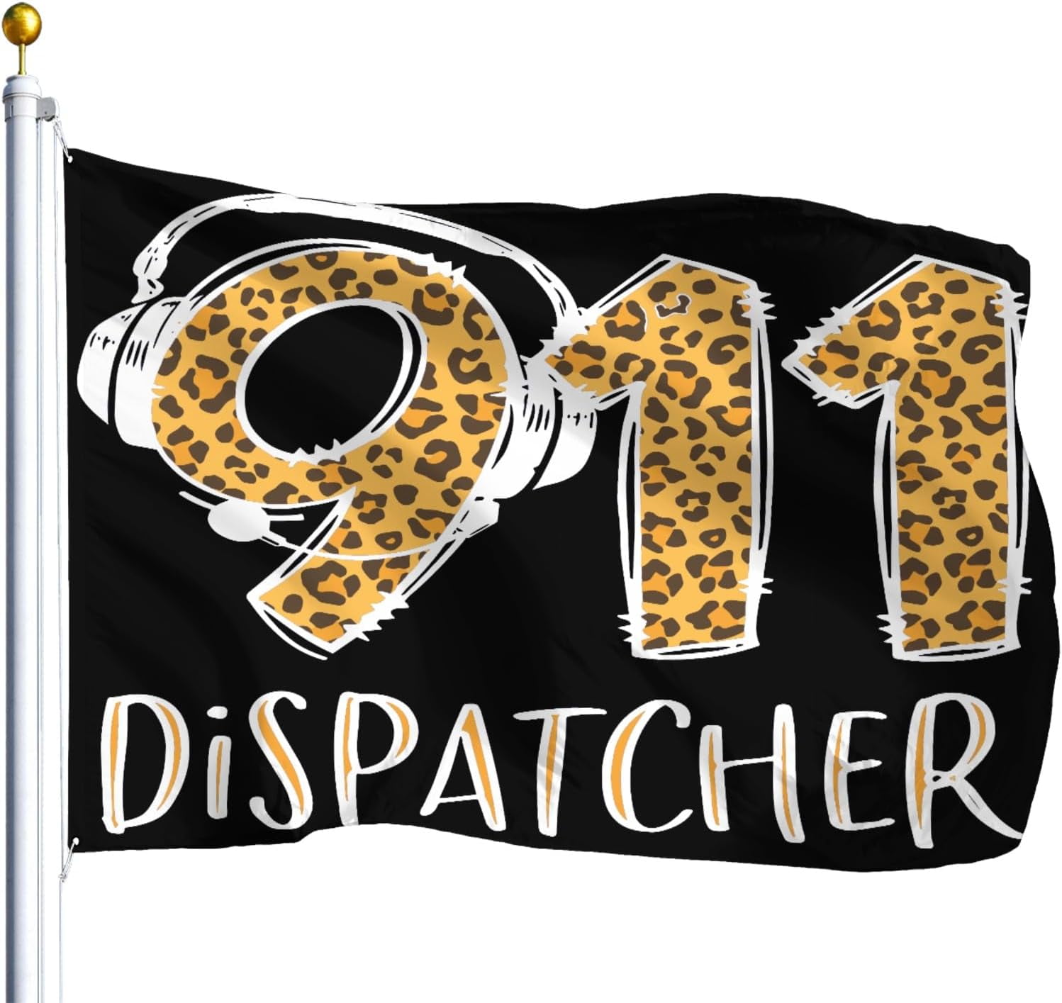 Always Remember 911 Never Forget Number 911 Dispatcher Thin Gold Yellow ...