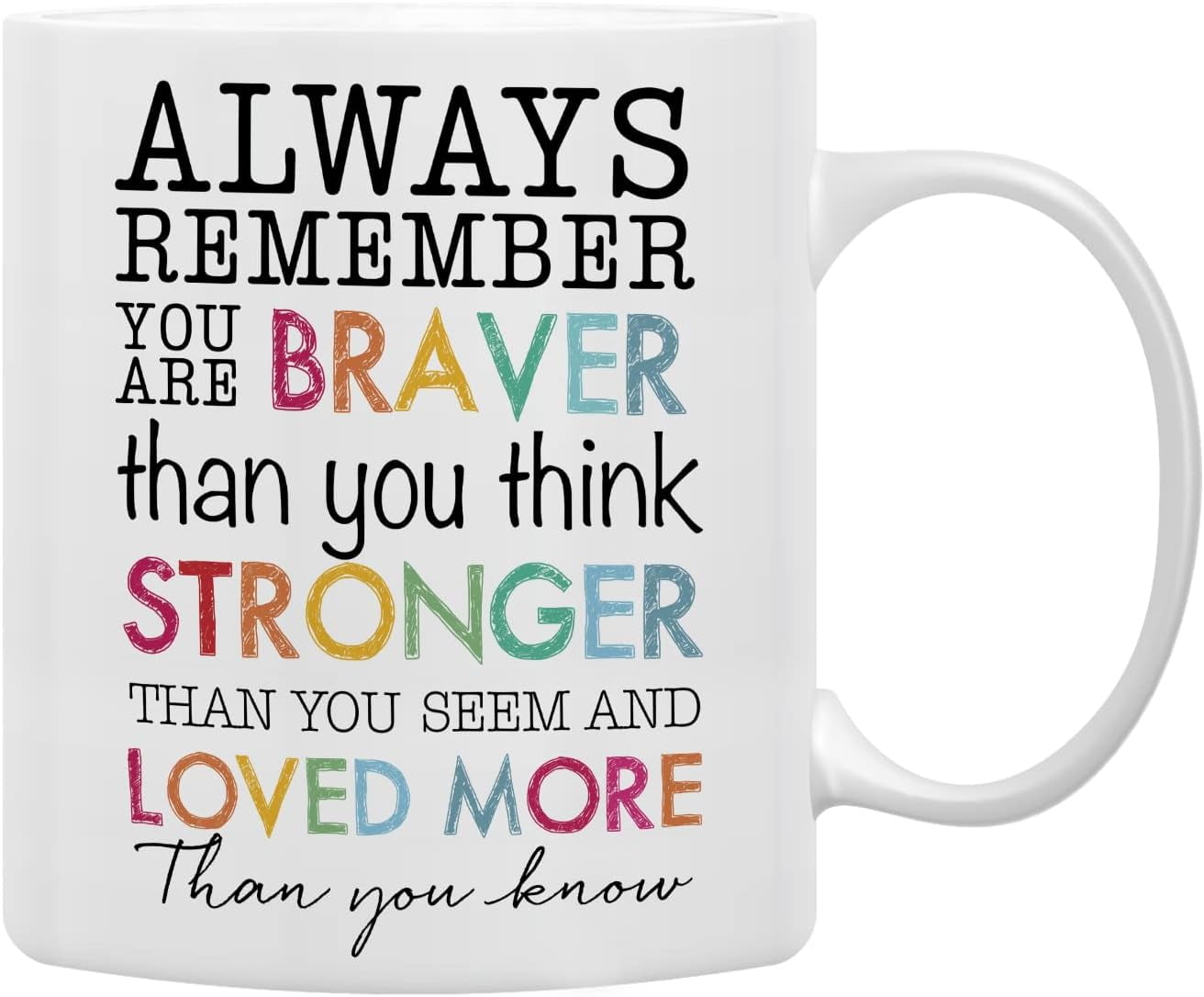 Always Remember You Are Braver Than You Think Coffee Mugs Mug ...