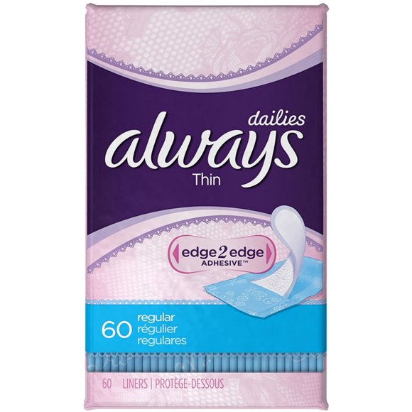 Always Panty Liners in Always - Walmart.com