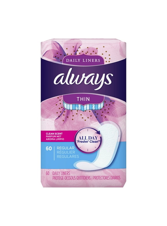Always Panty Liners in Always - Walmart.com