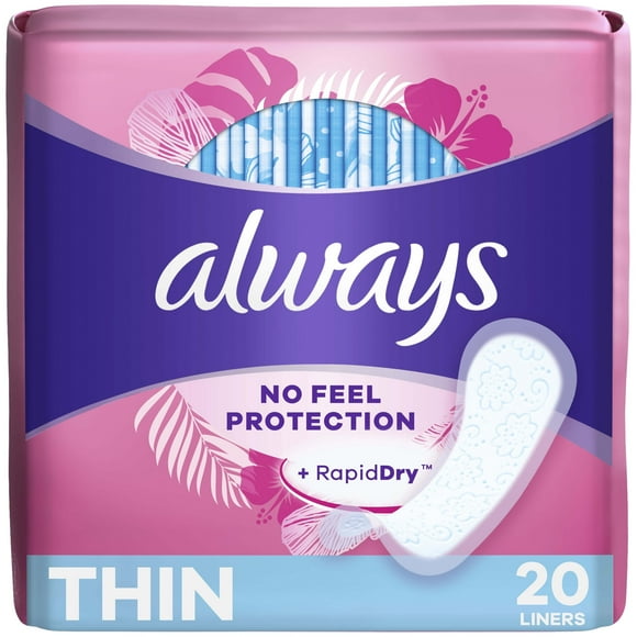 Always Panty Liners in Always - Walmart.com