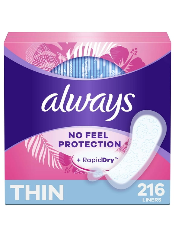 Always Panty Liners in Always - Walmart.com