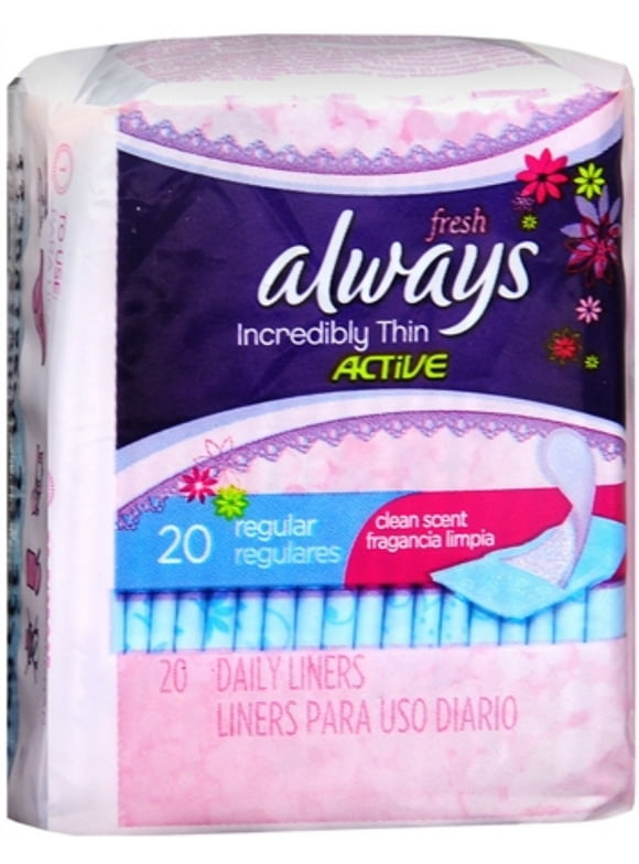 Always Panty Liners in Always - Walmart.com