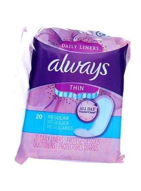 Always Panty Liners in Always - Walmart.com