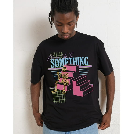 Always Up To Something T-Shirt gender_mens - Walmart.com