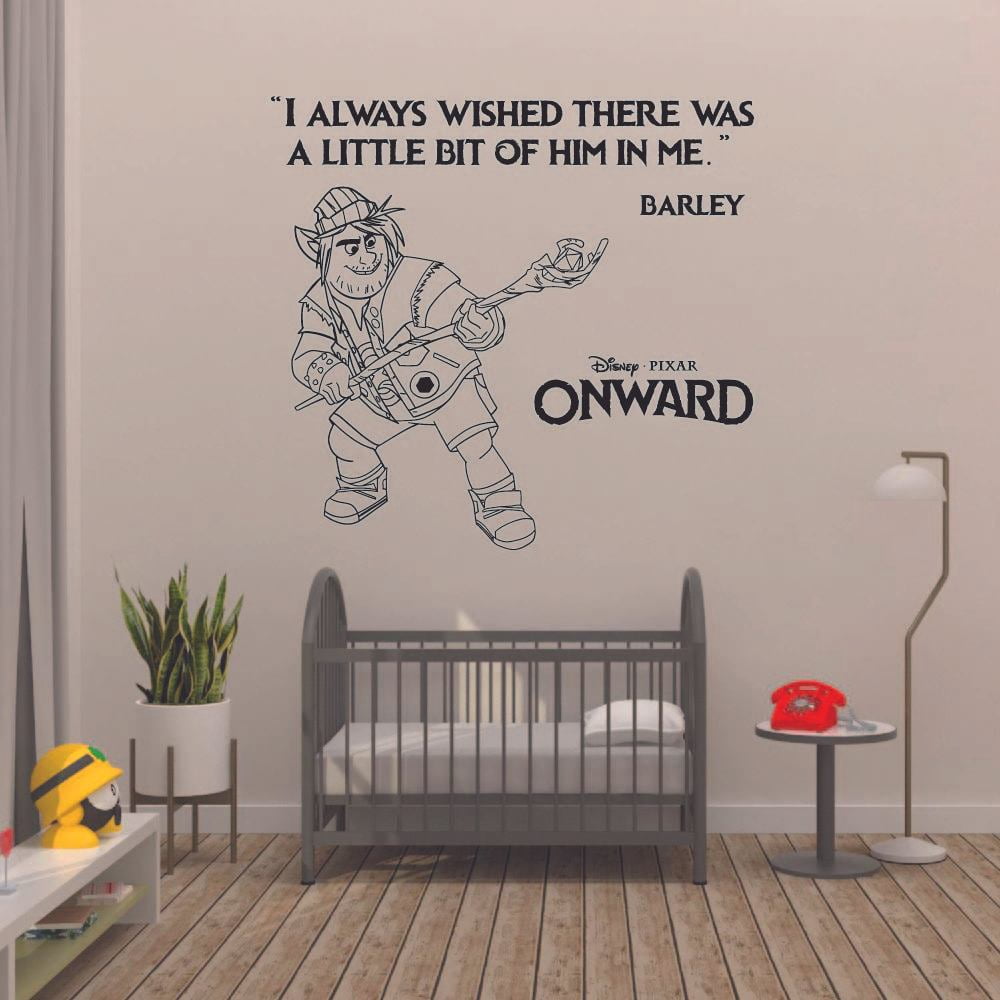 Always Wished Barley Quote Onward Movie Cartoon Cartoon Wall Sticker ...