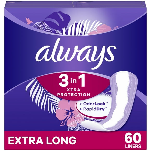 Always Panty Liners in Always - Walmart.com