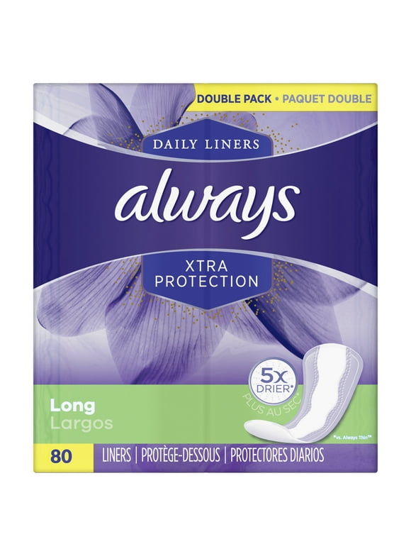 Always Panty Liners in Always - Walmart.com