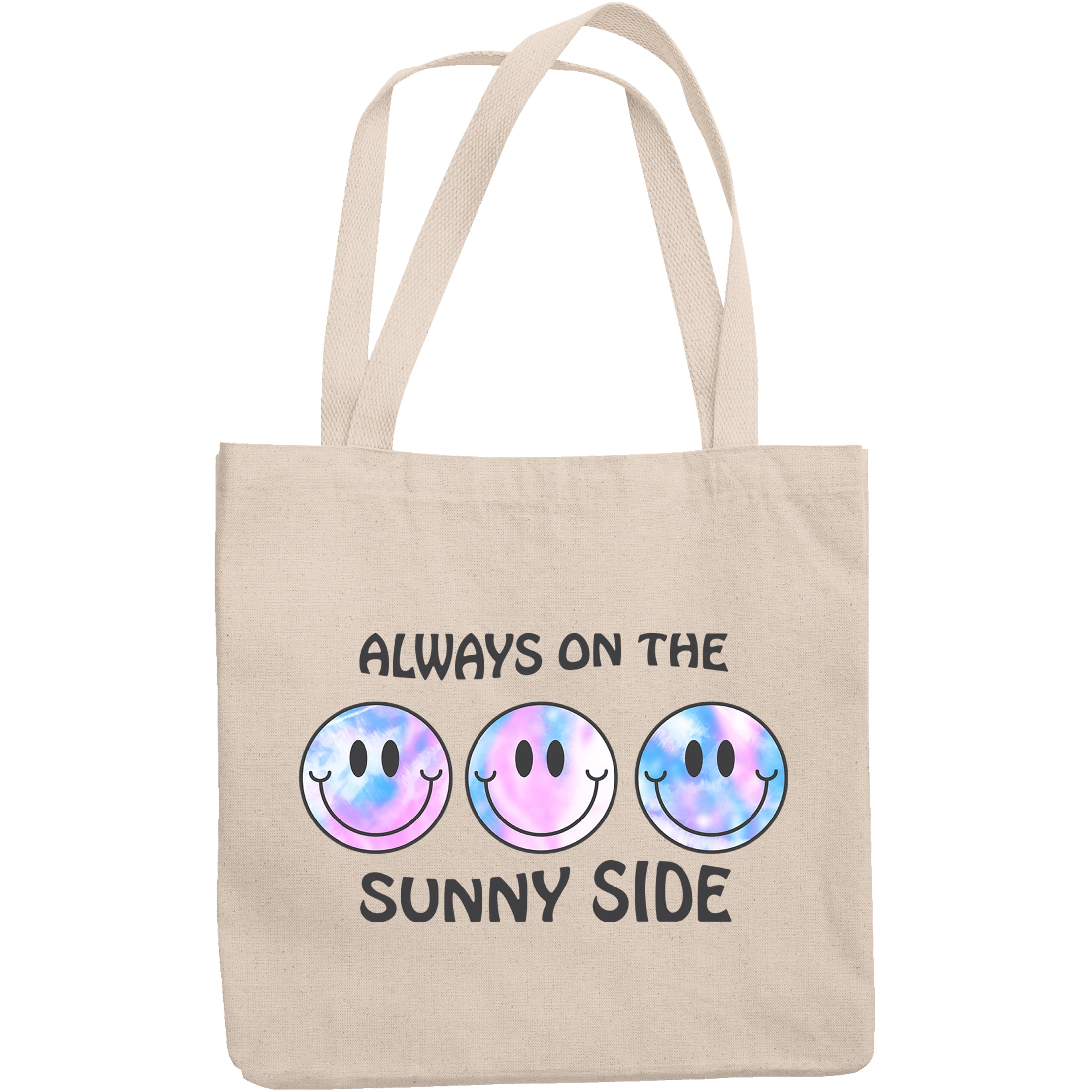 Always on the Sunny Side with Retro Smiling Faces, Summer Tie Dye Art ...