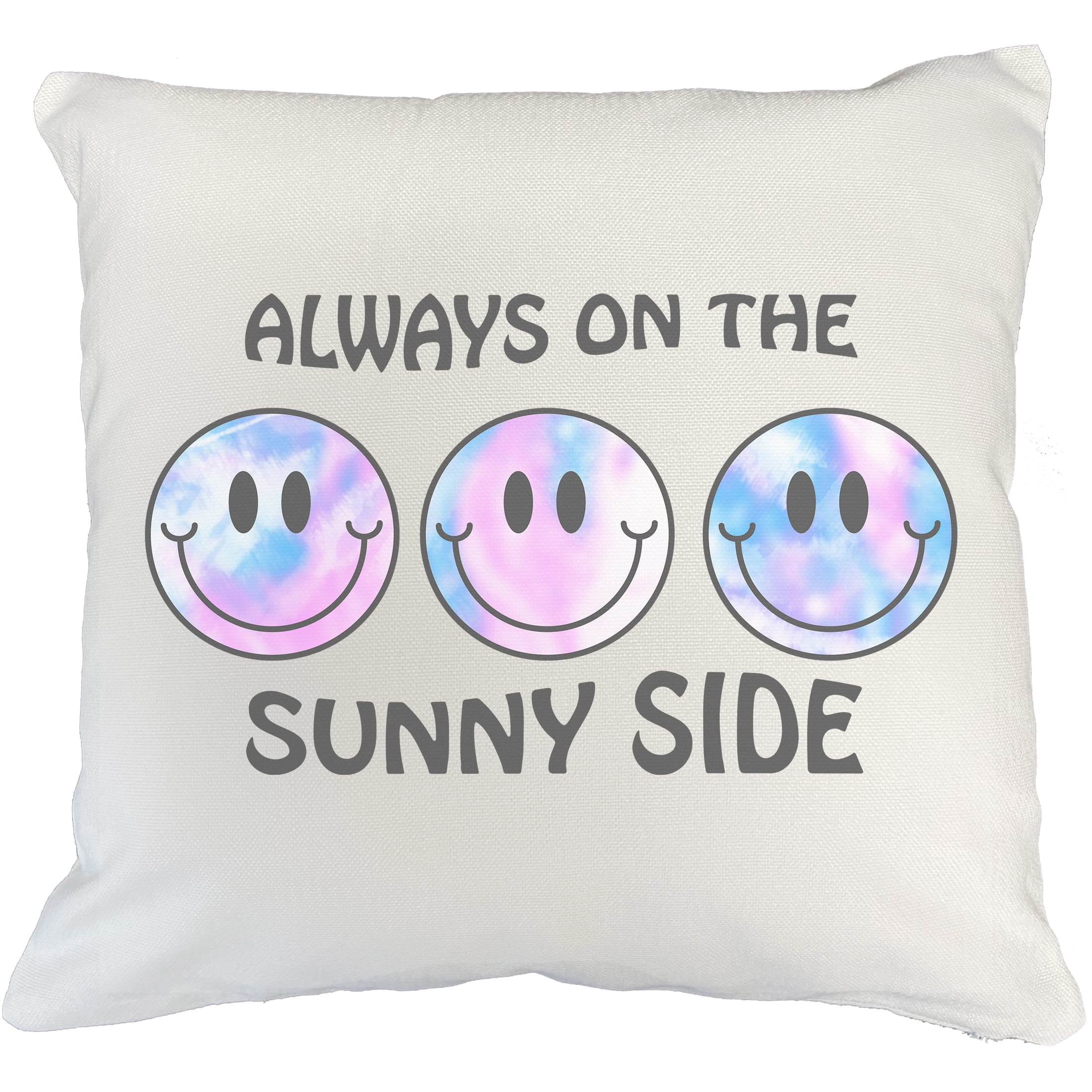 Always on the Sunny Side with Retro Smiling Faces, Summer Tie Dye Art ...