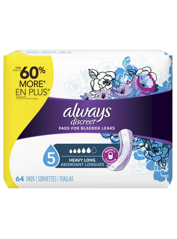 Always Discreet Pads in Always Discreet - Walmart.com