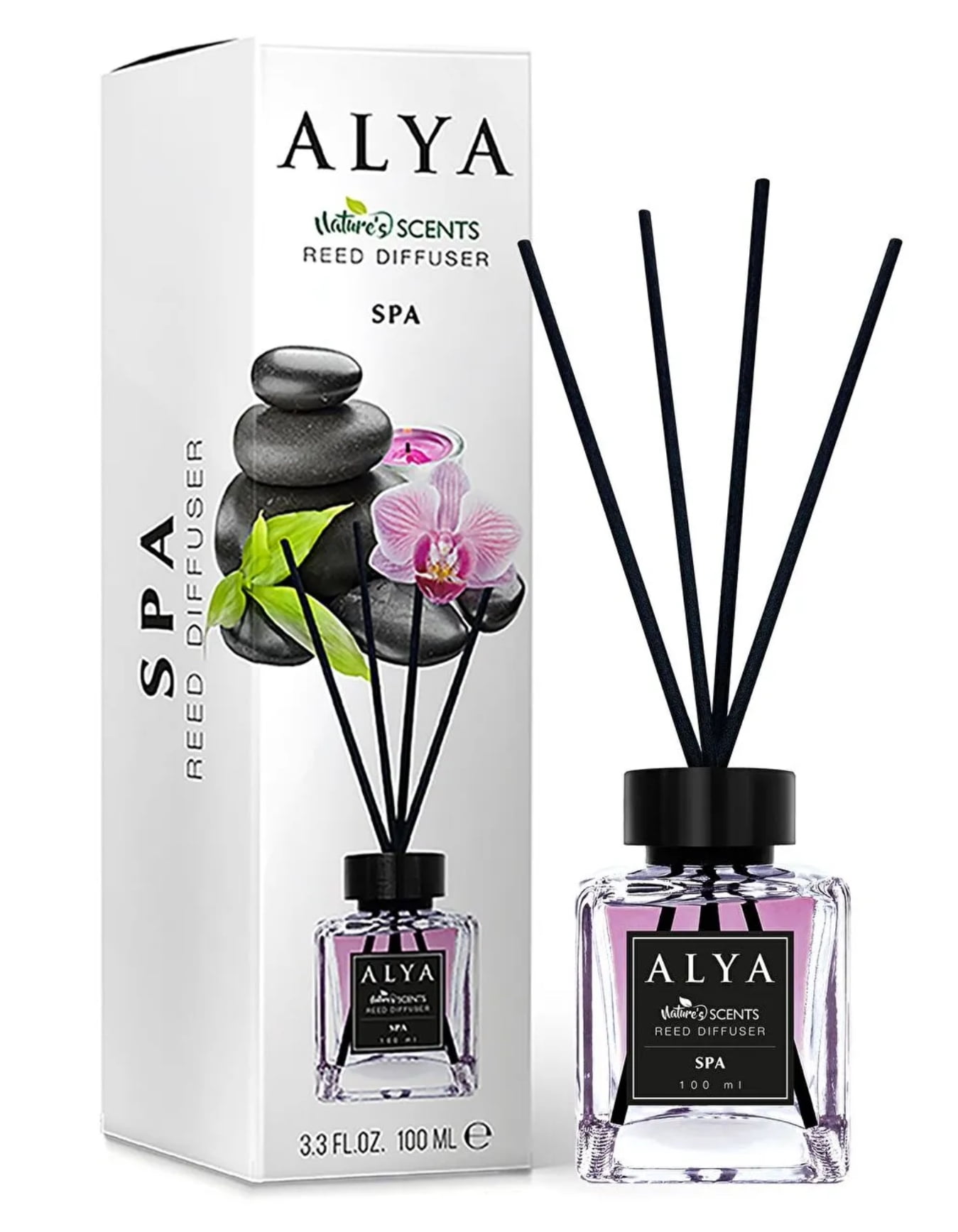 Alya Reed Diffuser Spa Scent Long-Lasting Fragrance & Relaxing Spa ...
