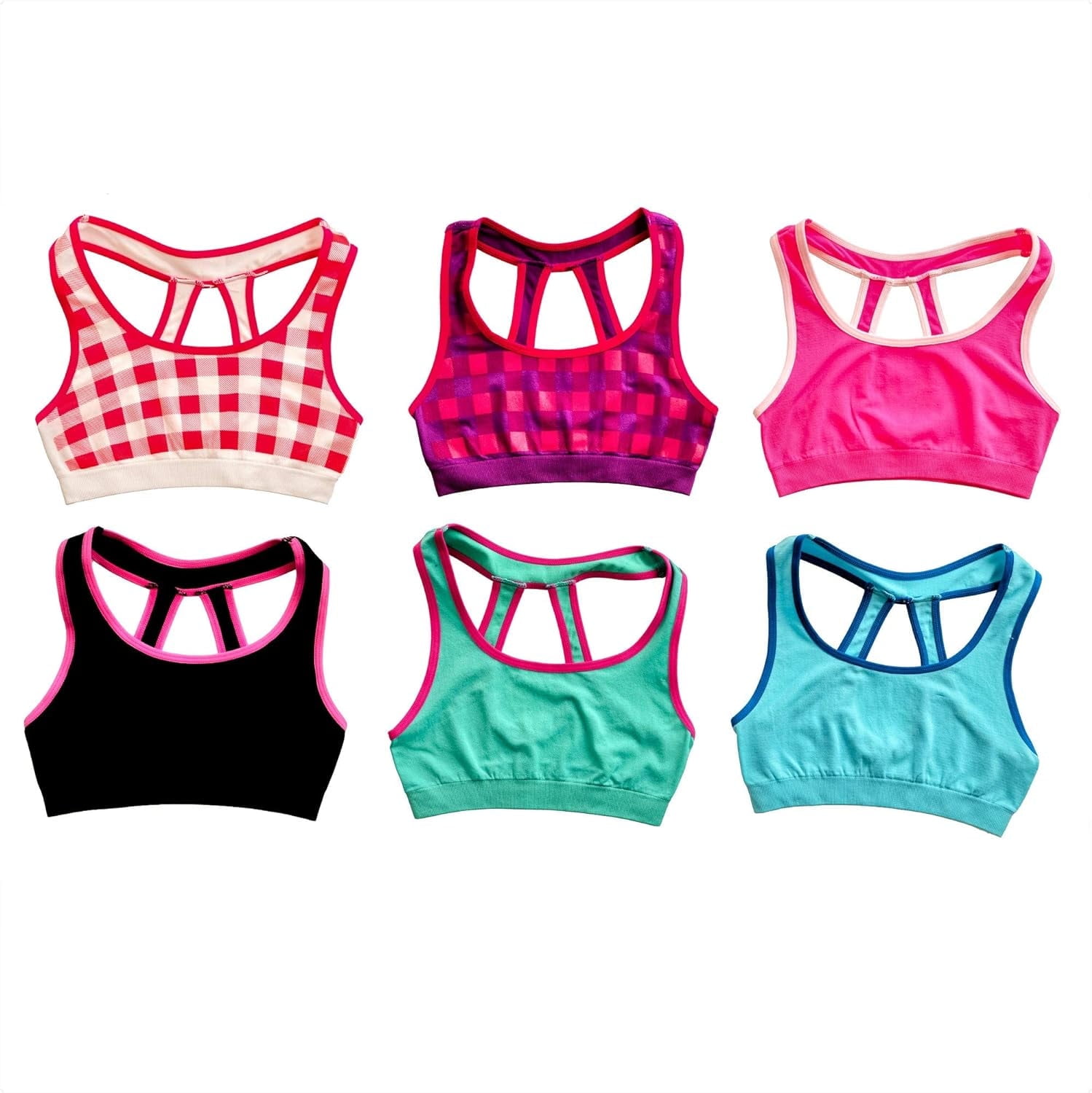 Alyce Ives Intimates Girls Sports Bra Preteen & Junior Training Bra, XL ...