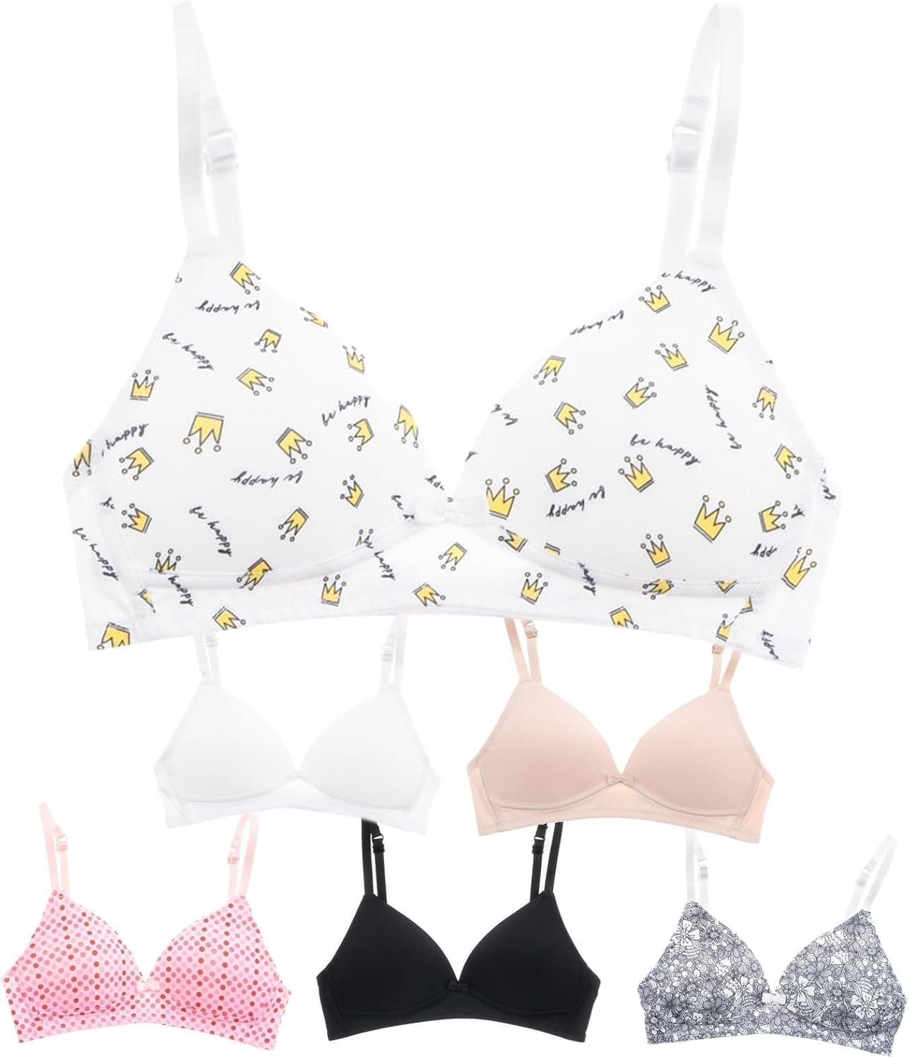 Alyce Ives Intimates Lightly Padded Bras for Girls, Teens and Petite ...